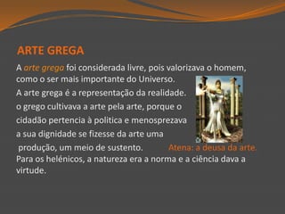 Arte grega | PPTX