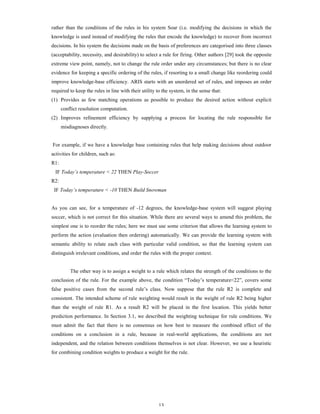 rule refinement in inductive knowledge based systems | PDF