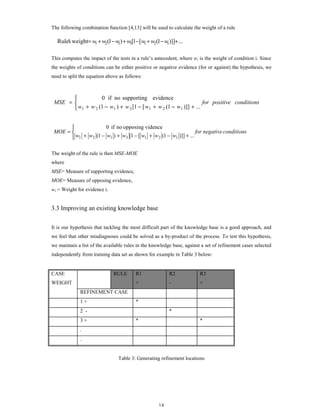 rule refinement in inductive knowledge based systems | PDF