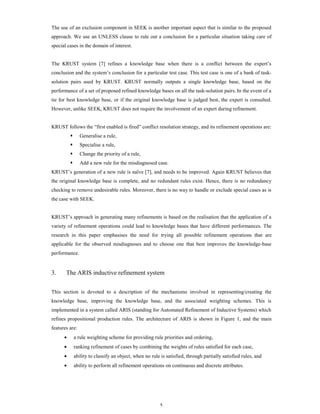 rule refinement in inductive knowledge based systems | PDF