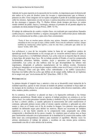 ARTE INCA. ARTISTAS DEL TAHUANTINSUYO ENTRE EL PODER Y LA ...