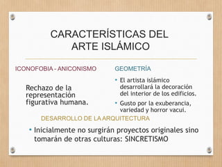 Arte islamico orígenes y características | PPTX
