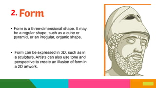 The Elements of Art - Grade 7, 8 and 9.pptx