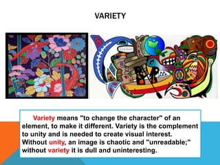 Art elements and principles | PPTX | 3-D Graphics | Computer Software ...