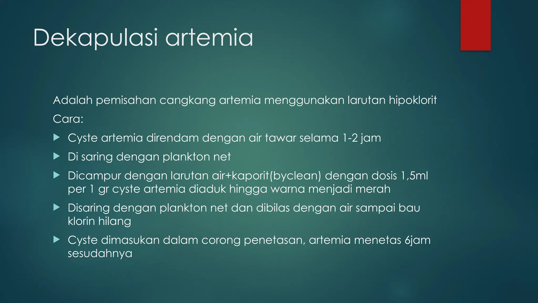 artemi - budidaya pakan alami - untuk pembesaran ikan.pptx