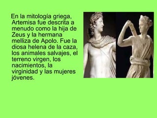Artemisa historia del arte | PPT