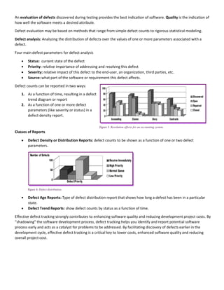 Reading Summary - Effective Software Defect Tracking + Pragmatic Unit ...