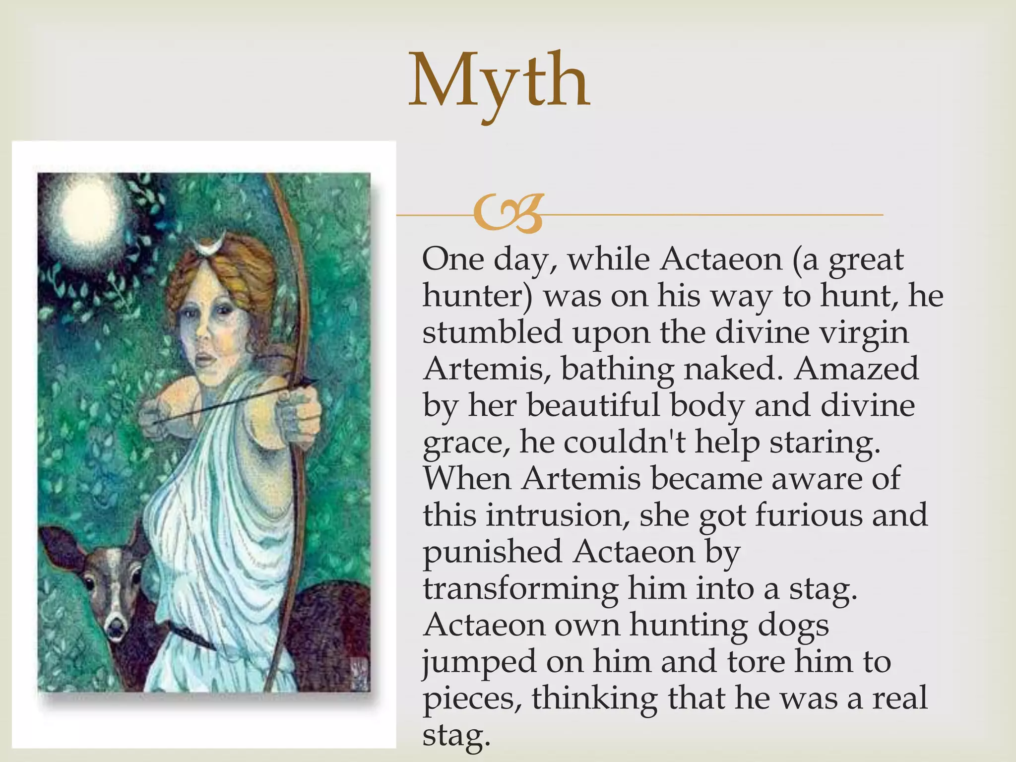 Artemis (greek mythology) | PPTX