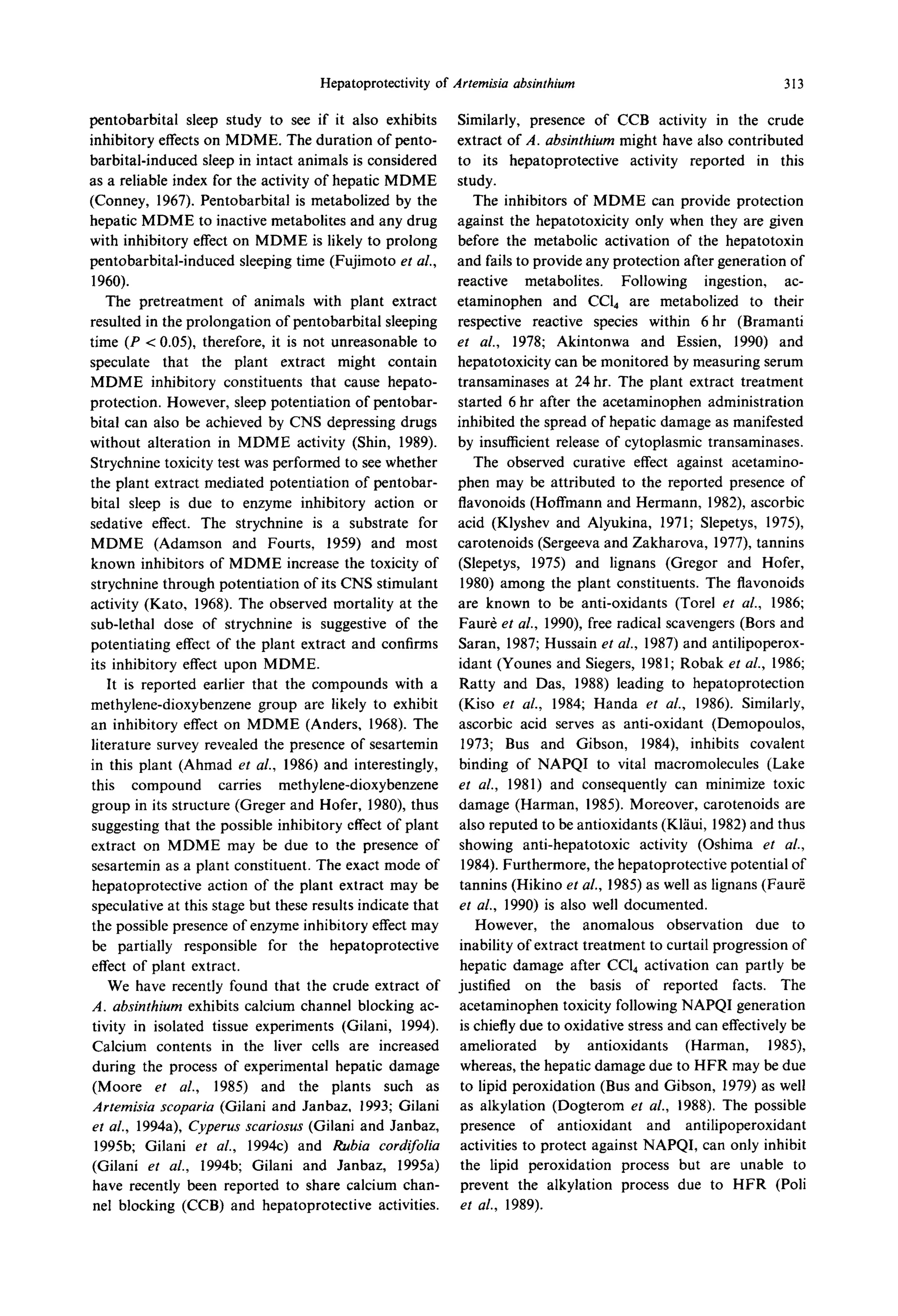 Artemisia absinthium | PDF