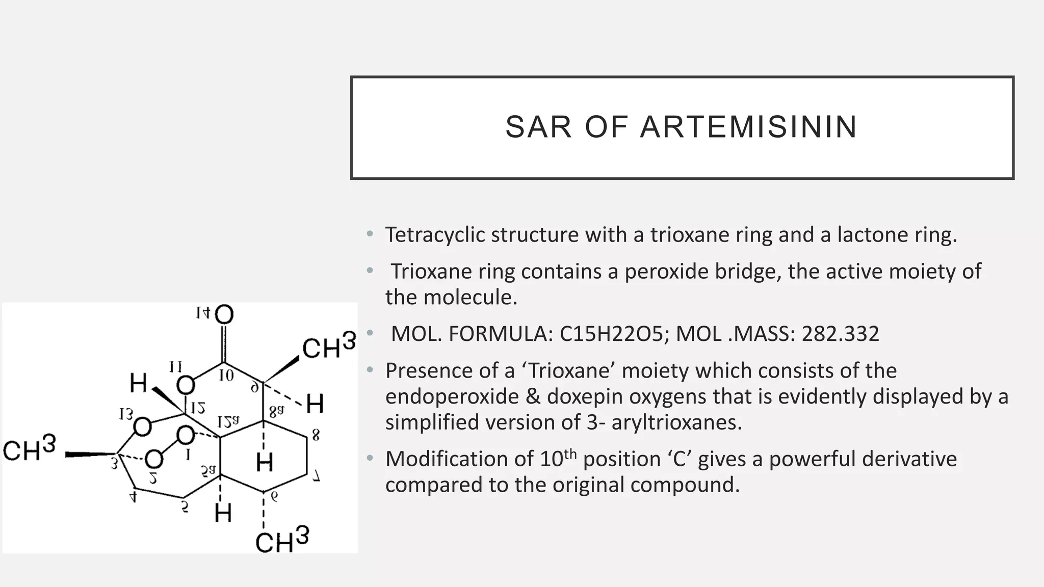 ARTEMISININ presentation .pptx