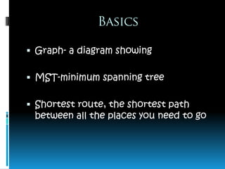 Minimum Spanning Tree | PPTX
