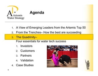 The Artemis Quadrinity--Four challenges to new entrants in water | PPT