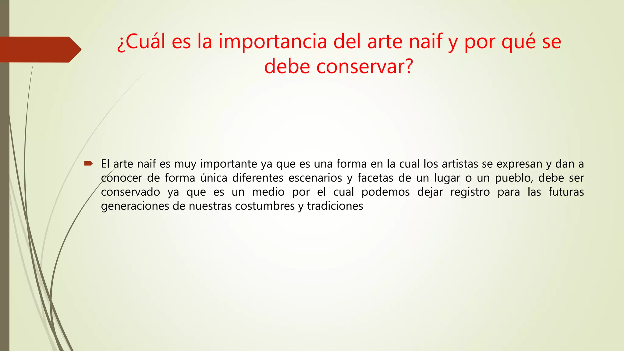 Arte naif guatemalteco | PPTX