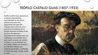 Arte peruano contemporáneo siglo XX La búsqueda de un lenguaje propio | PPT