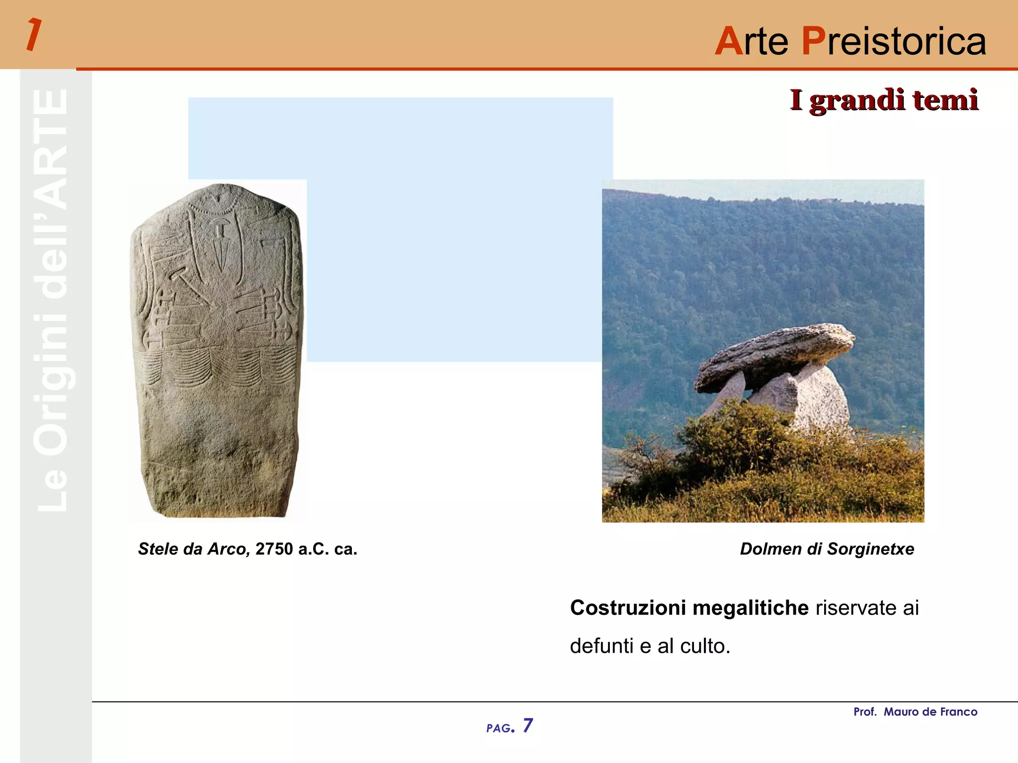 Arte preistorica mauro | PPT