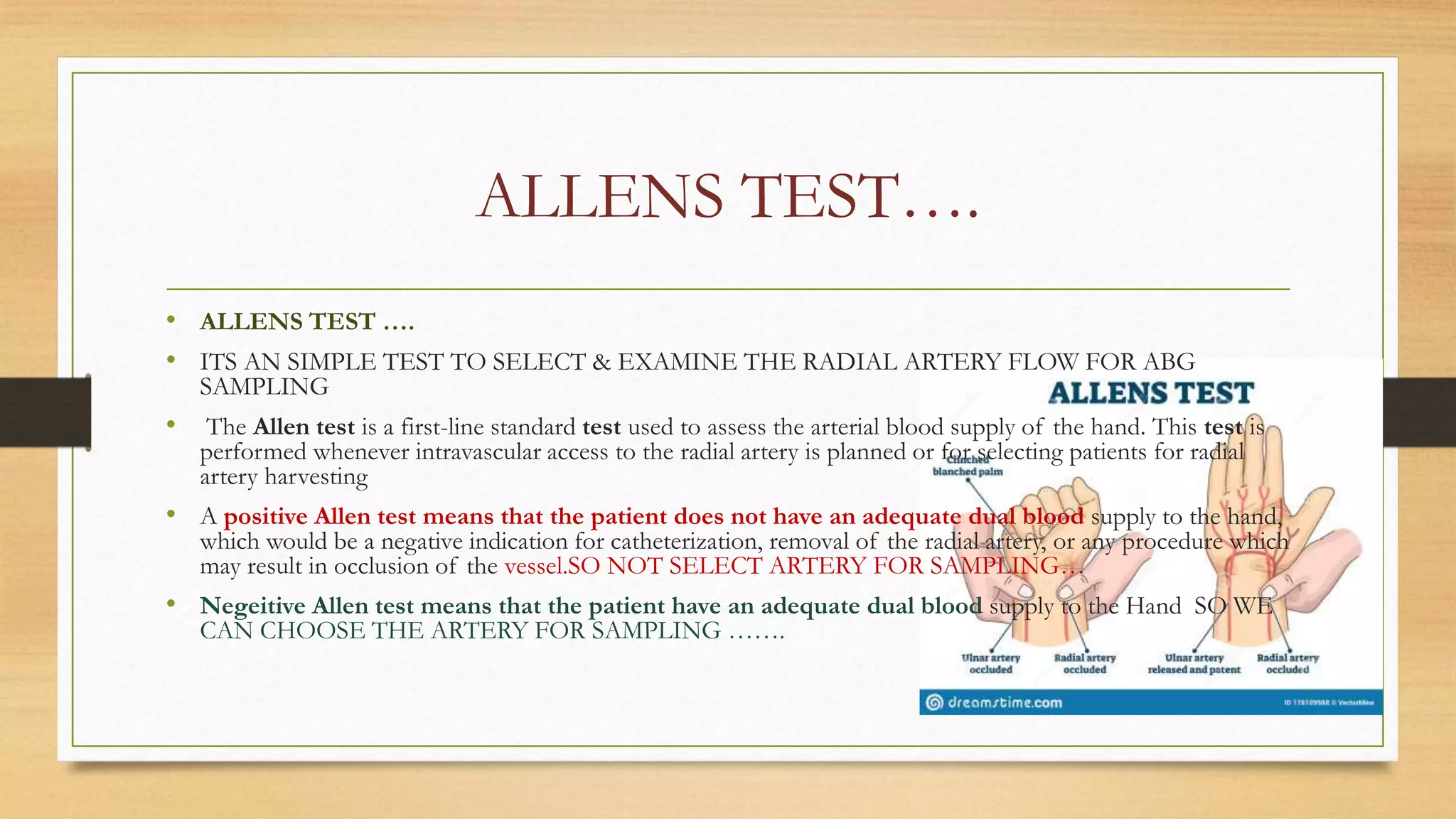 Artereal blood gas meaning,brief guide for nurses murugesh | PPTX