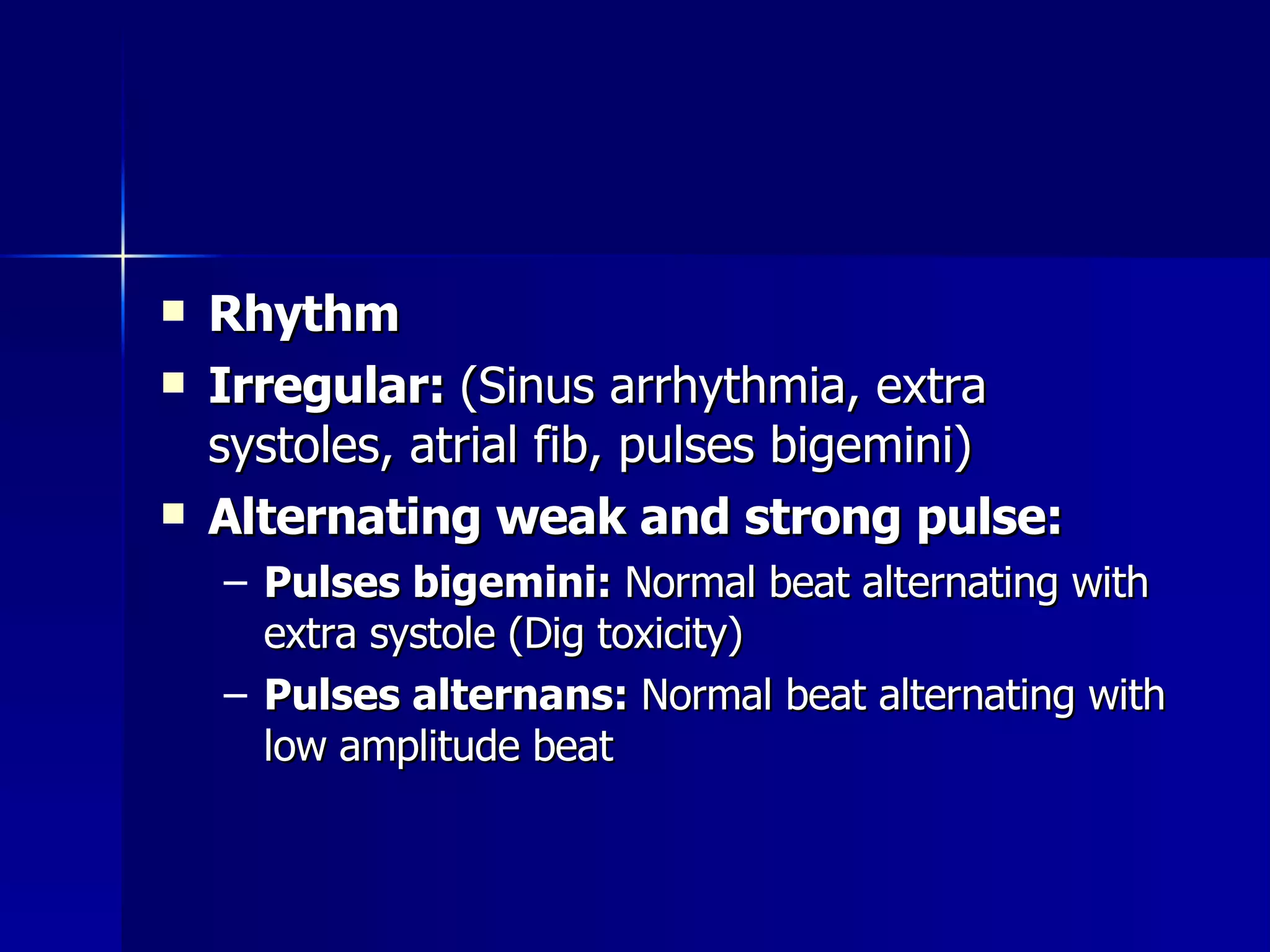 Arterial Pulse: Radial | PPT
