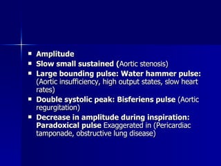 Arterial Pulse: Radial | PPT