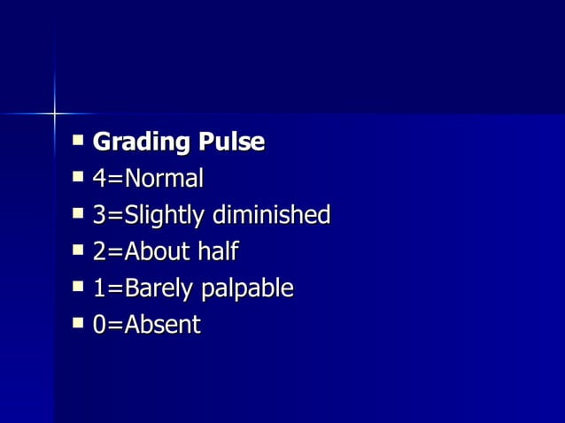 Arterial Pulse: Radial | PPT