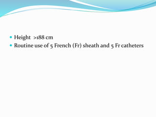 Arterial access of the upper limb | PPT
