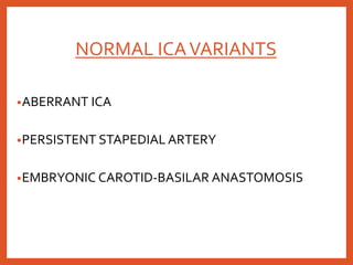 Arterial anatomy of Brain | PPTX
