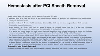 ARTERIAL AND VENOUS ACCESS AND HEMOSTASIS.pptx