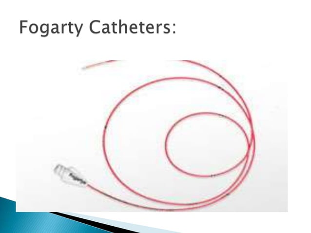 Arterial and venous embolectomy | PPTX | Blood Disorders | Diseases and ...