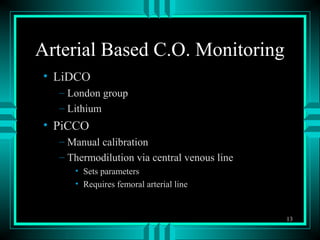 Using Arterial Pressure Based Cardiac Output to Guide Therapy - Chris Saraceno | PPT