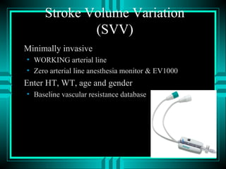 Using Arterial Pressure Based Cardiac Output to Guide Therapy - Chris Saraceno | PPT