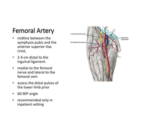 Arterial Blood Gas Sampling | PPTX