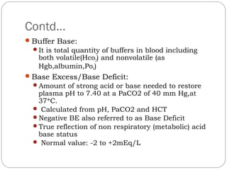 Arterial blood gas.ppt1 (1) | PPT
