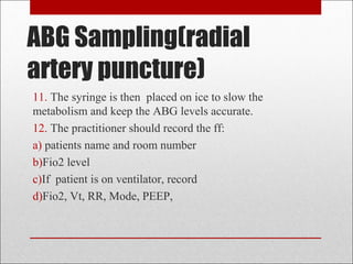 RT ARTERIAL BLOOD GAS .ppt