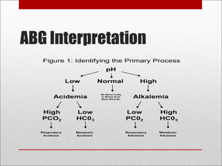 Arterial blood gases | PPT