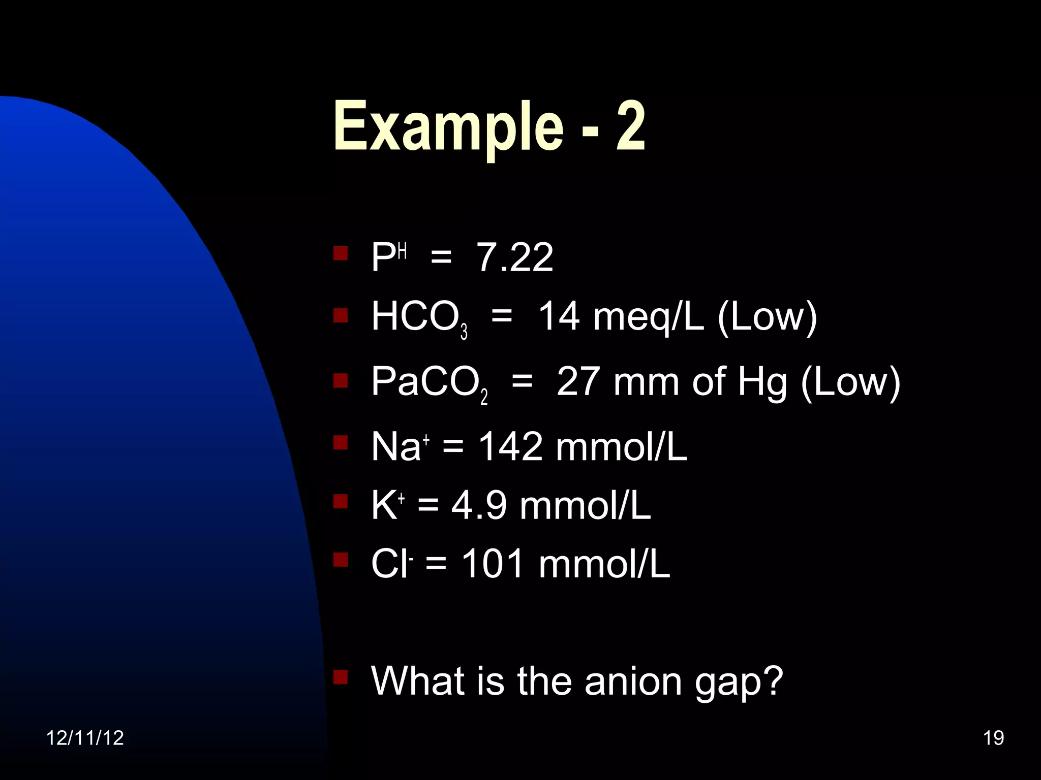 Arterial blood gas analysis | PPT