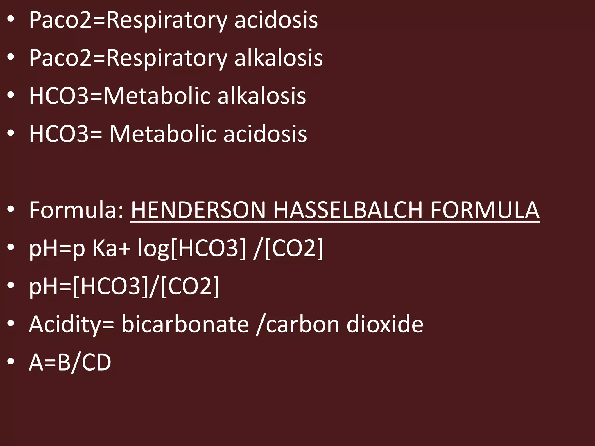 Arterial blood gas analysis | PPTX