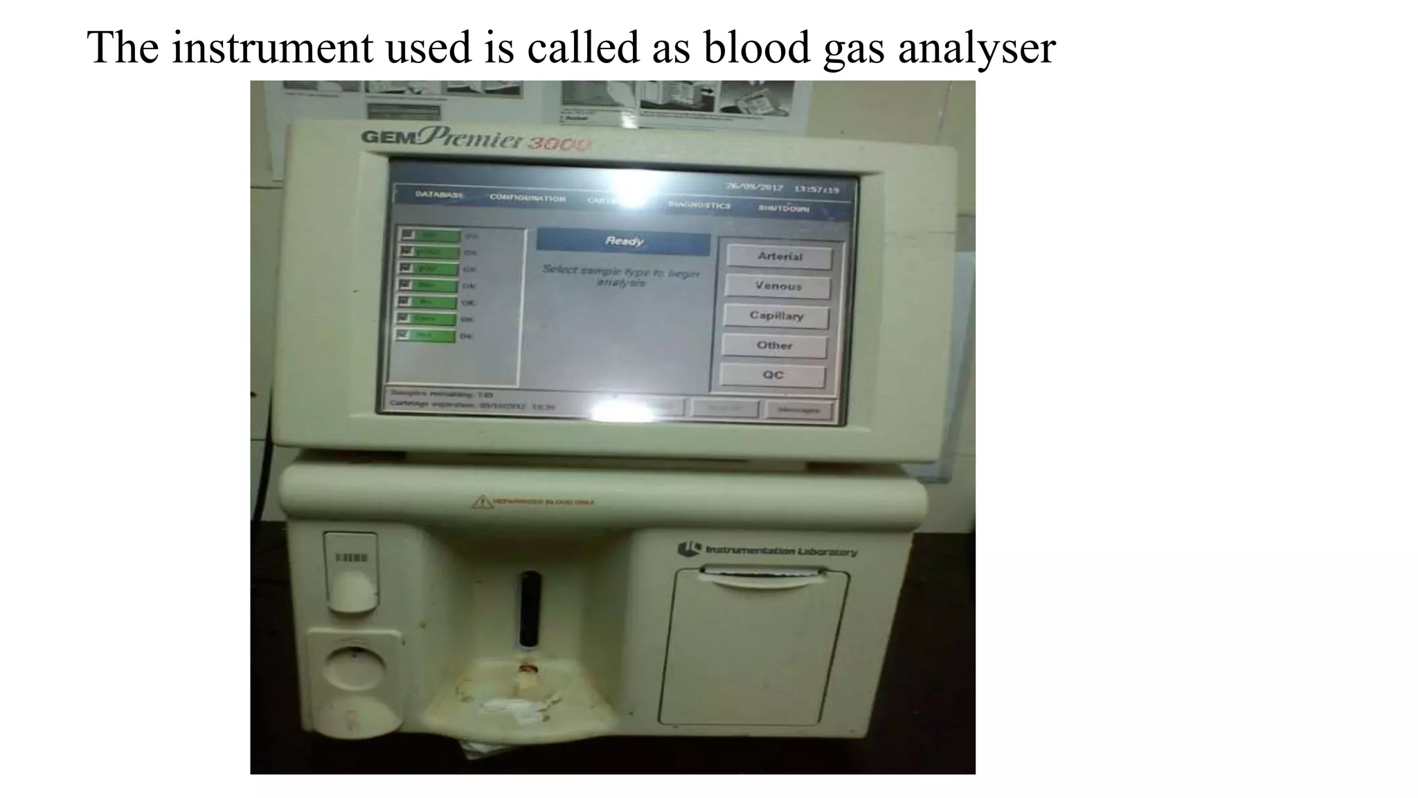 Arterial blood gas analysis- 3rd.pptx | Blood Disorders | Diseases and ...