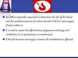 Arterial Blood Gas Analysis -The lAtest.ppt