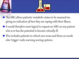 Arterial Blood Gas Analysis -The lAtest.ppt | Lung and Respiratory ...