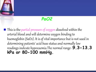 Arterial Blood Gas Analysis -The lAtest.ppt | Lung and Respiratory ...