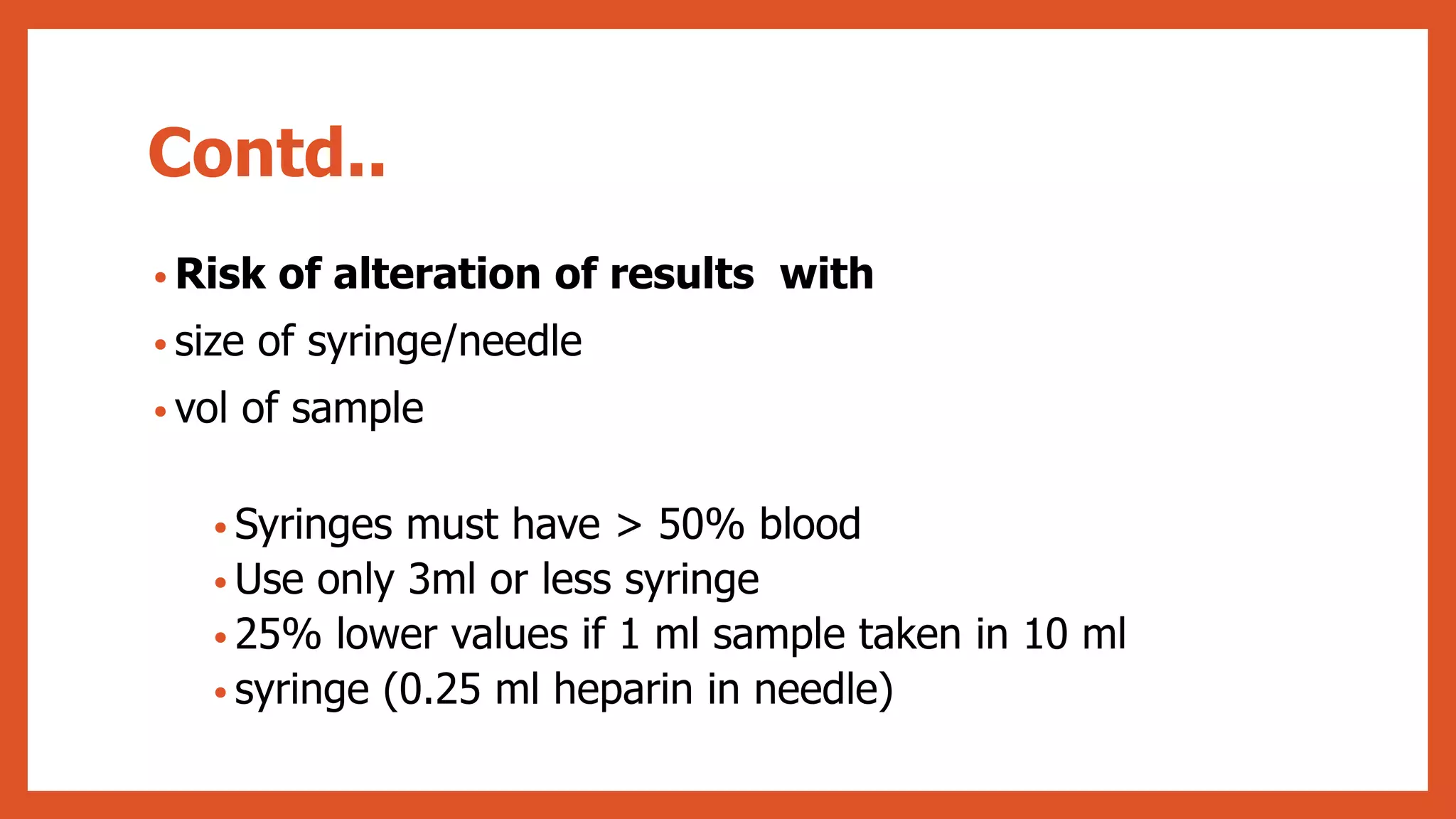 Arterial blood gas analysis and interpretation | PDF