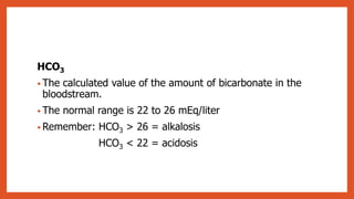 Arterial blood gas analysis and interpretation | PDF