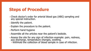 Arterial blood gas analysis and interpretation | PDF