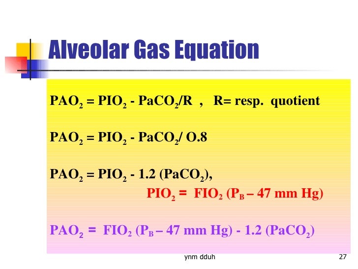 Arterial Blood Gases
