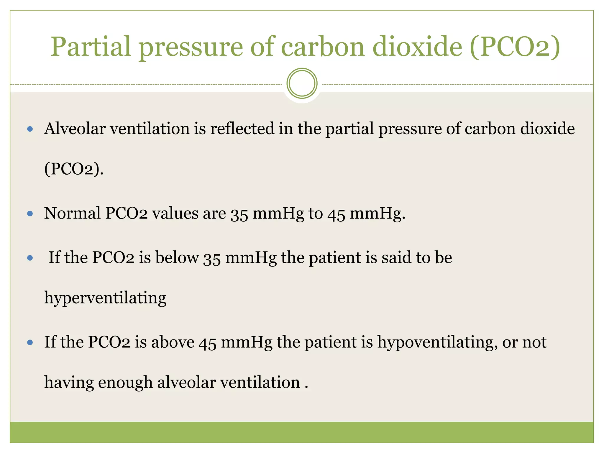 Arterial blood gases | PPT