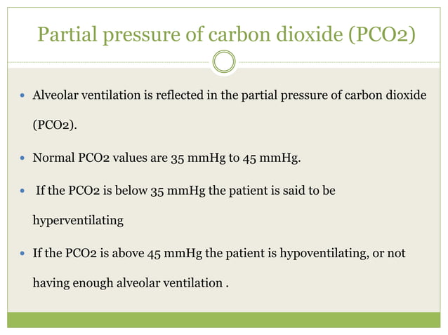 Arterial blood gases | PPT