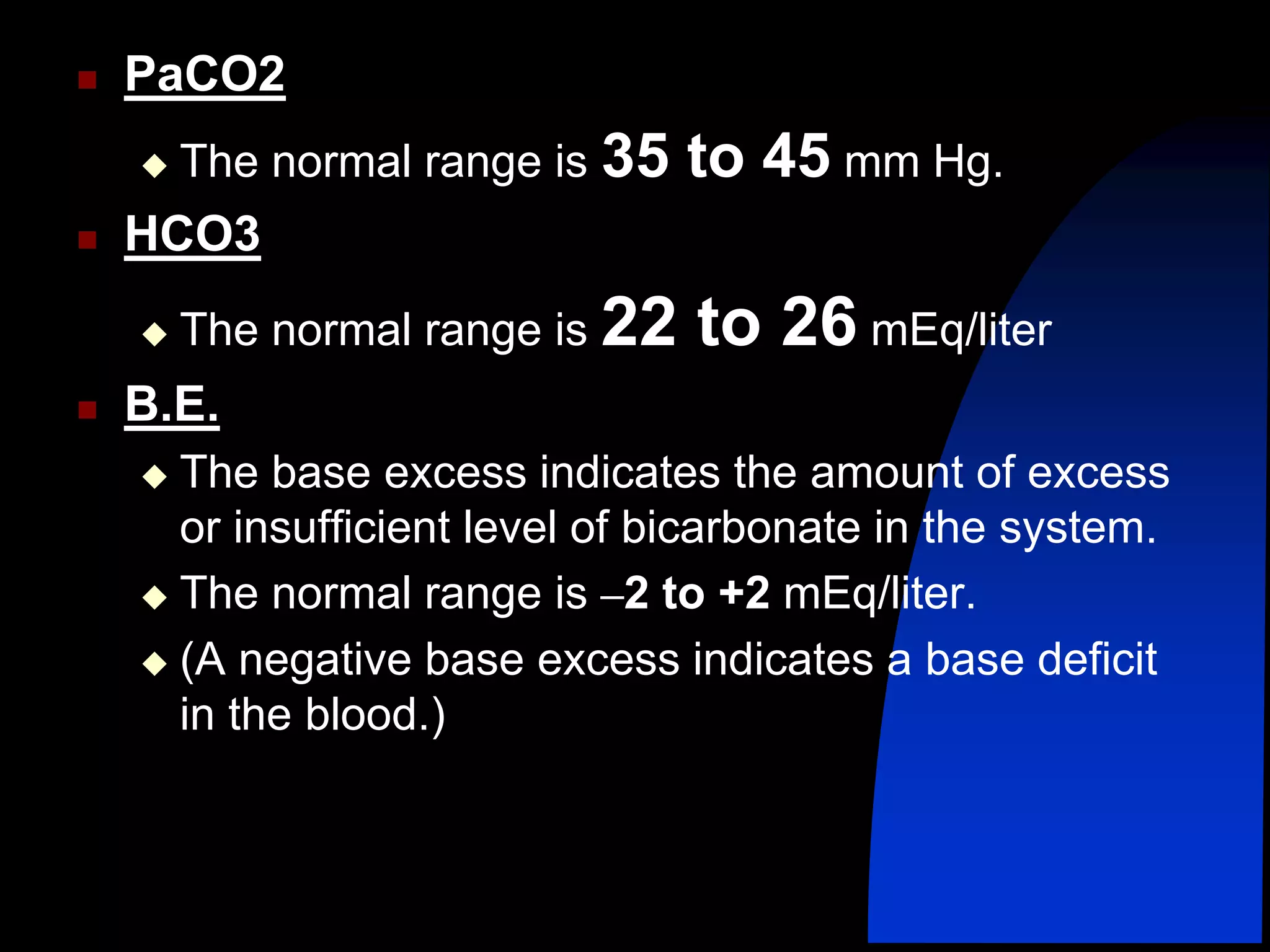 Arterial blood gases | PPT