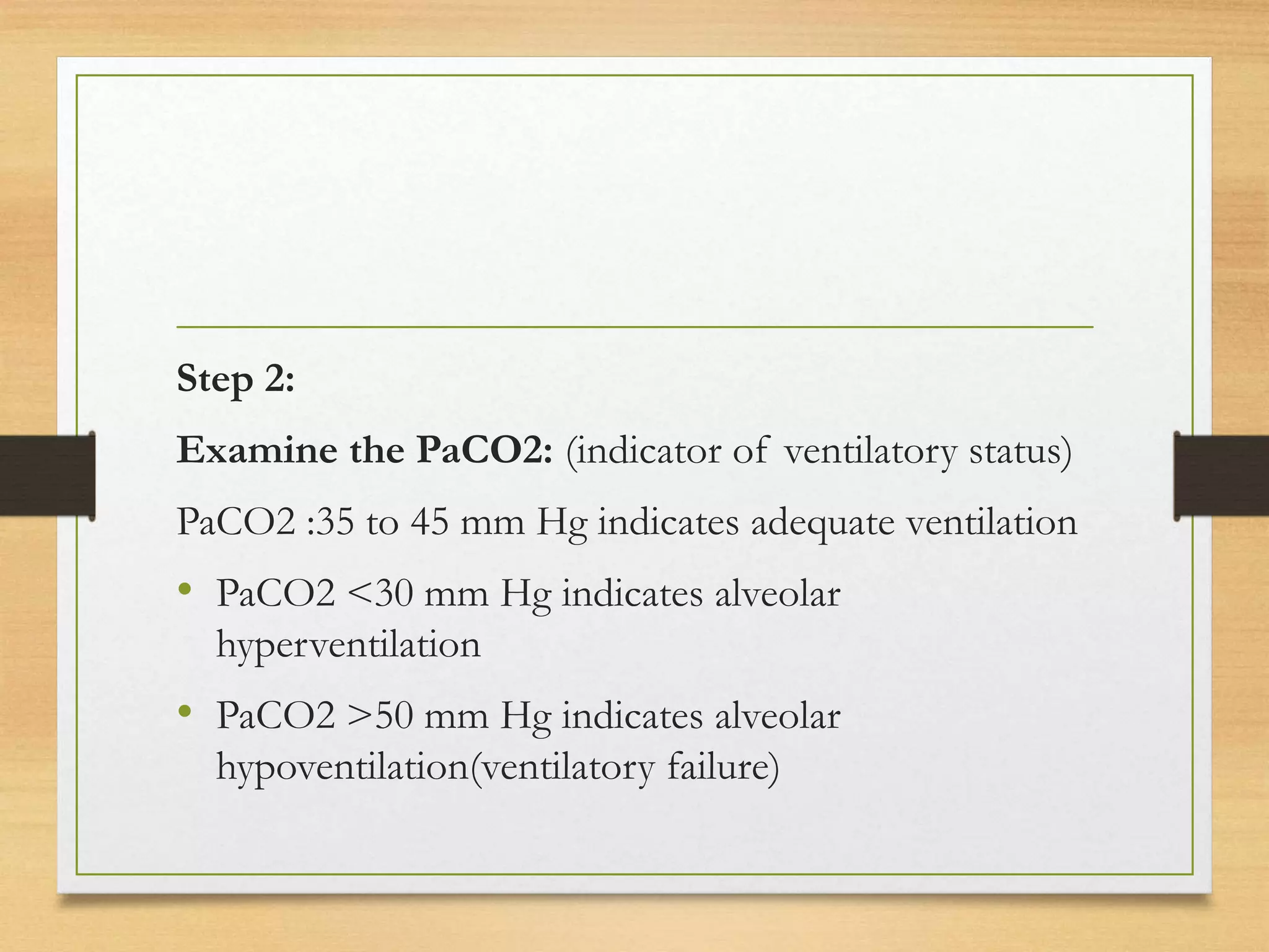 Arterial blood gases analysis | PPT