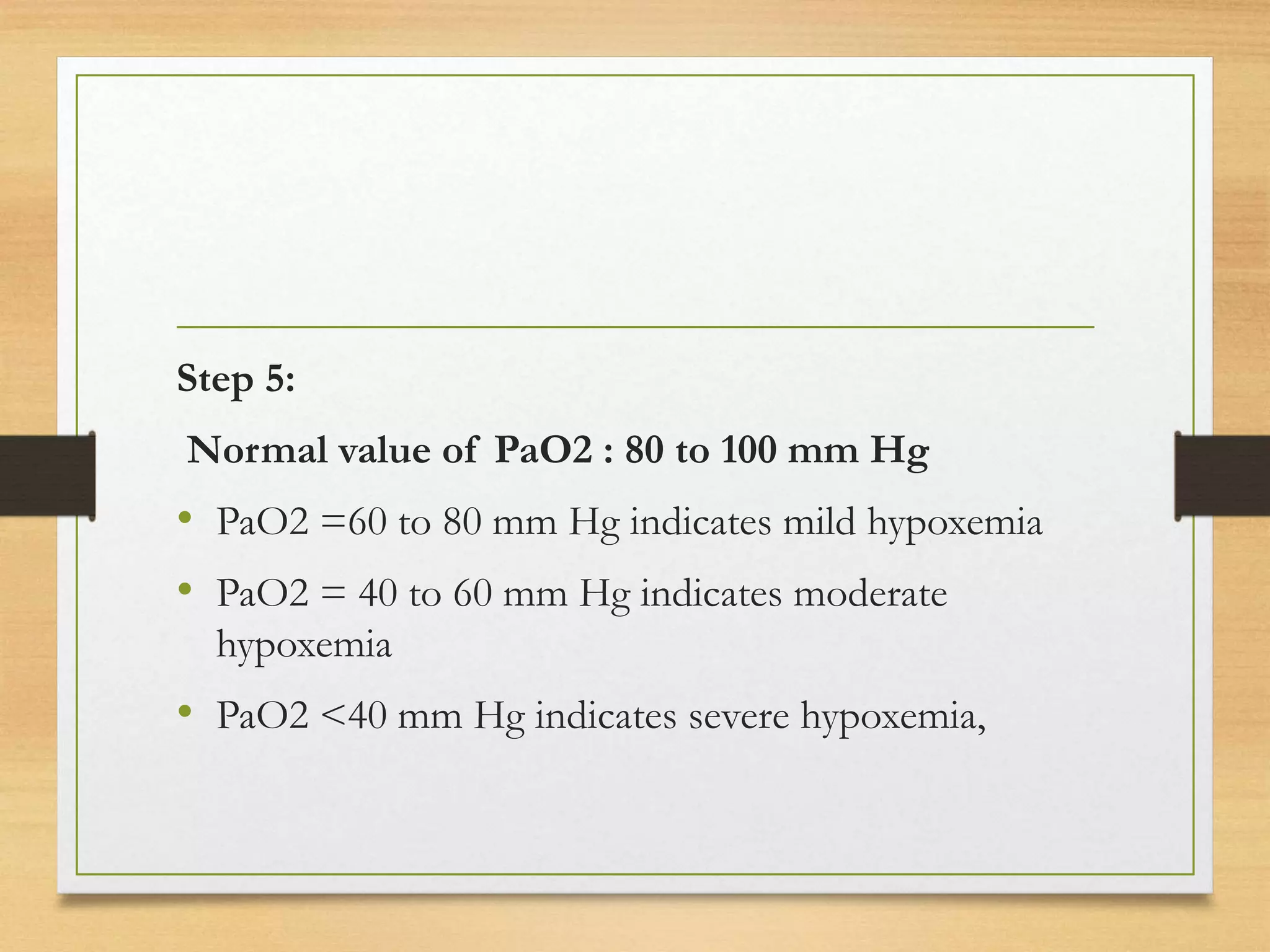 Arterial blood gases analysis | PPT