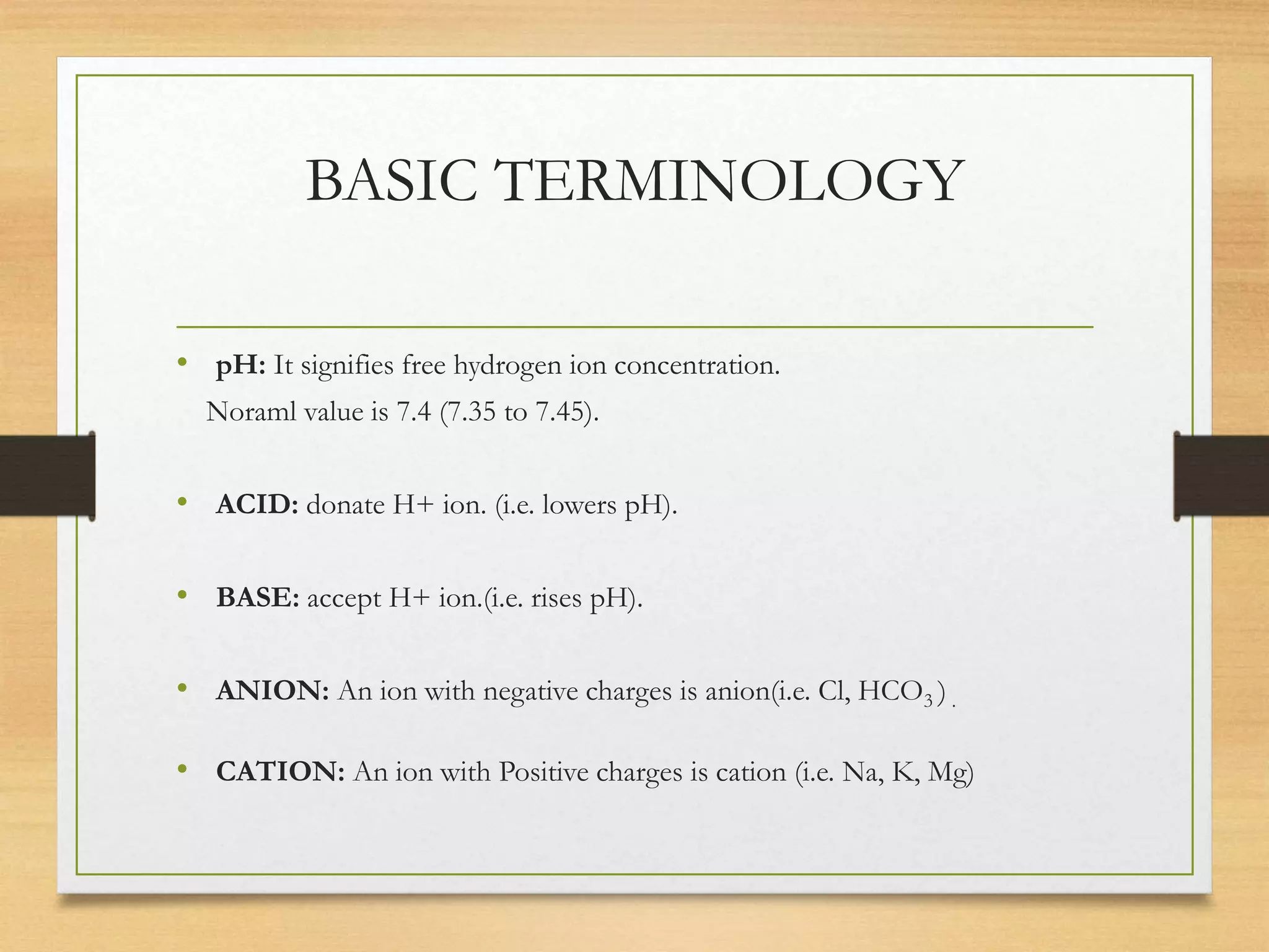 Arterial blood gases analysis | PPT