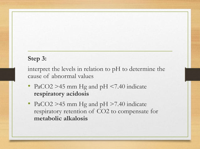 Arterial blood gases analysis | PPT